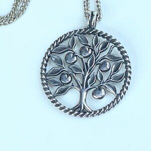 Jewelry | James Avery Sterling 925 Tree Of Life Pendant Necklace 149g 2 ...